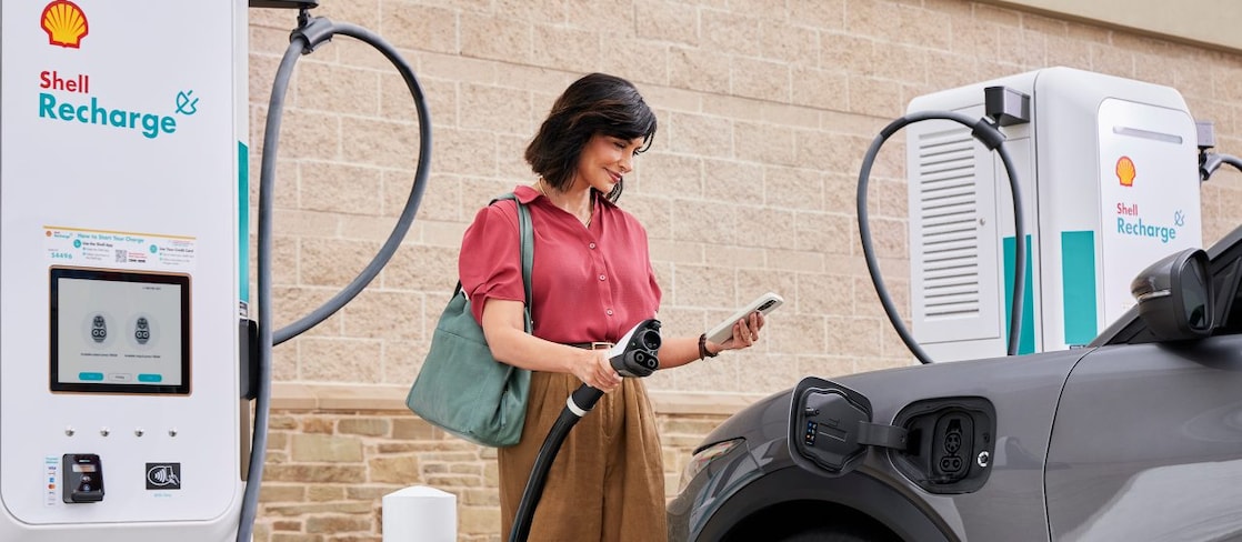 Electric vehicle charging Shell USA Inc